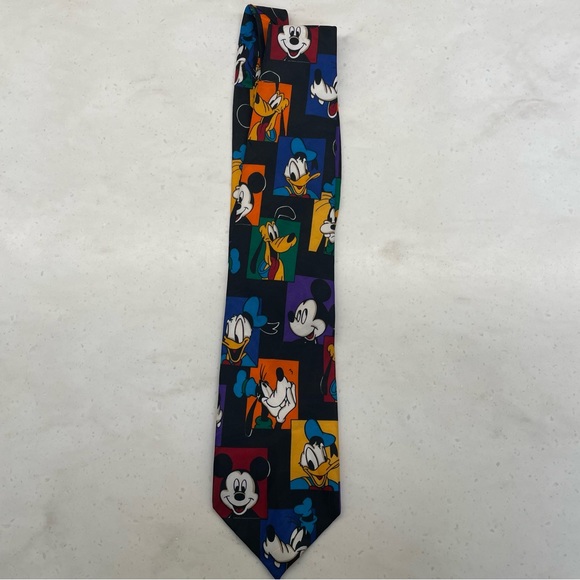 Disney | Accessories | Vintage Disney Tie Retro | Poshmark